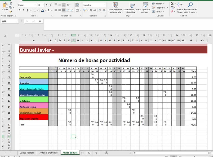 Ejemplo Plan De Trabajo En Excel - Image to u Ejemplo Plan De Trabajo En Excel - Image to u